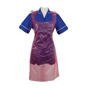 A2R/R Shield® Red Standard Length Disposable Aprons on a Roll | Polyco ...